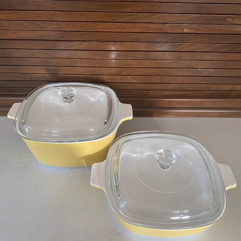 Yellow Corning Ware - Etsy