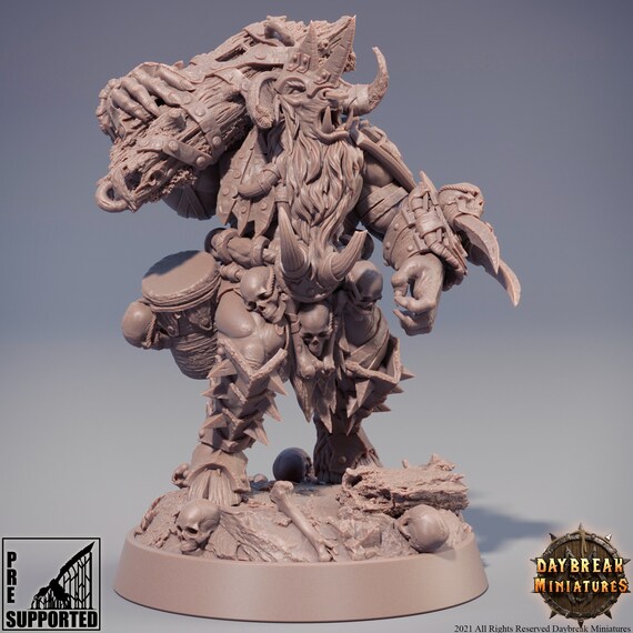 Eignish from Rawmen of Haakanjaka High Quality Resin. Beastman ...