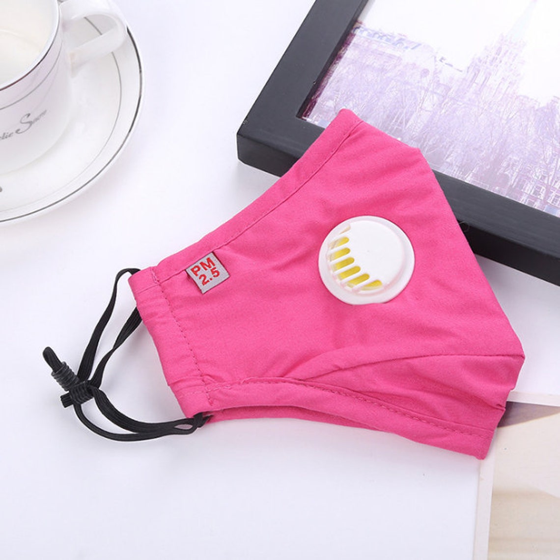 SANTAF Reusable,washable Dust Mask With 1 Breathable Valves for Outdoor ...