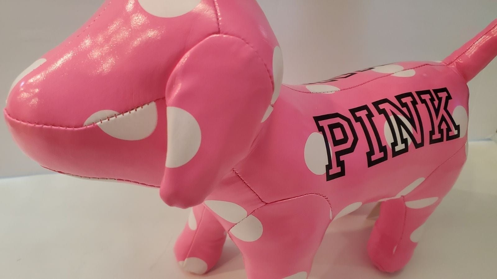 2pc Victoria Secret PINK Mini Dog & GIANT Mini Dog Brand New With Tag ...