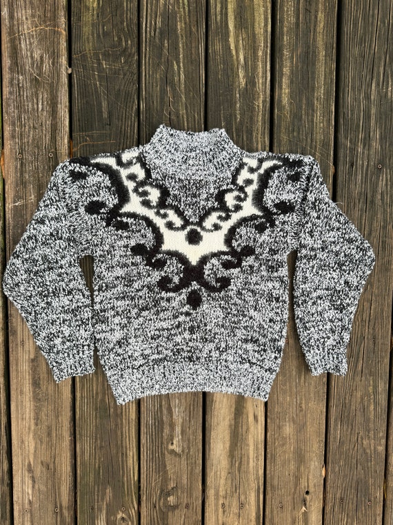 vintage furry sweater - Gem
