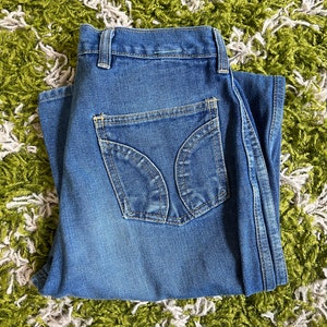 70s Hash Jeans - Etsy