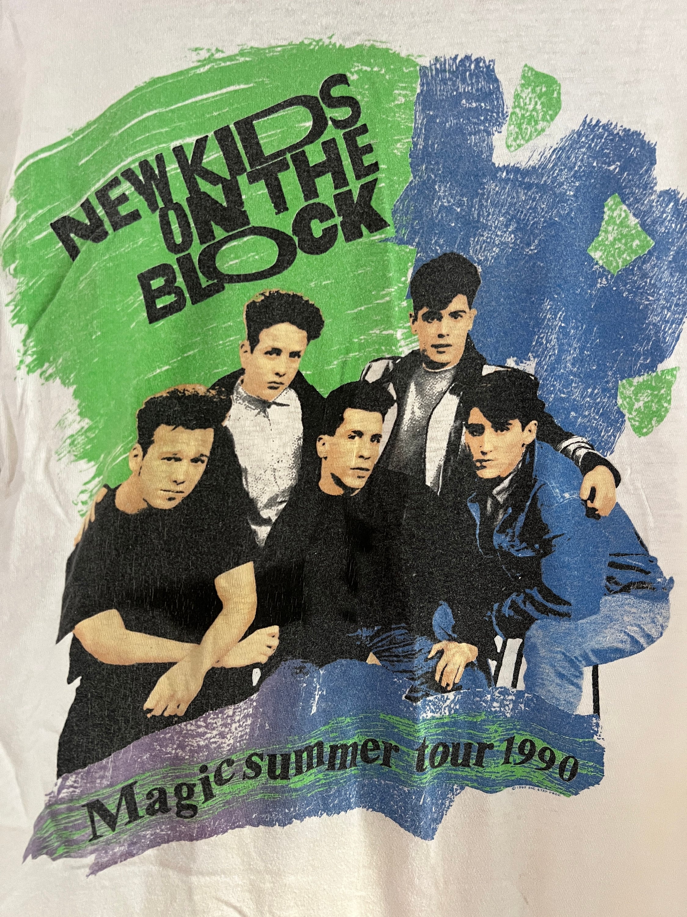 1990 New Kids on the Block Magic Summer Tour T-shirt - Etsy