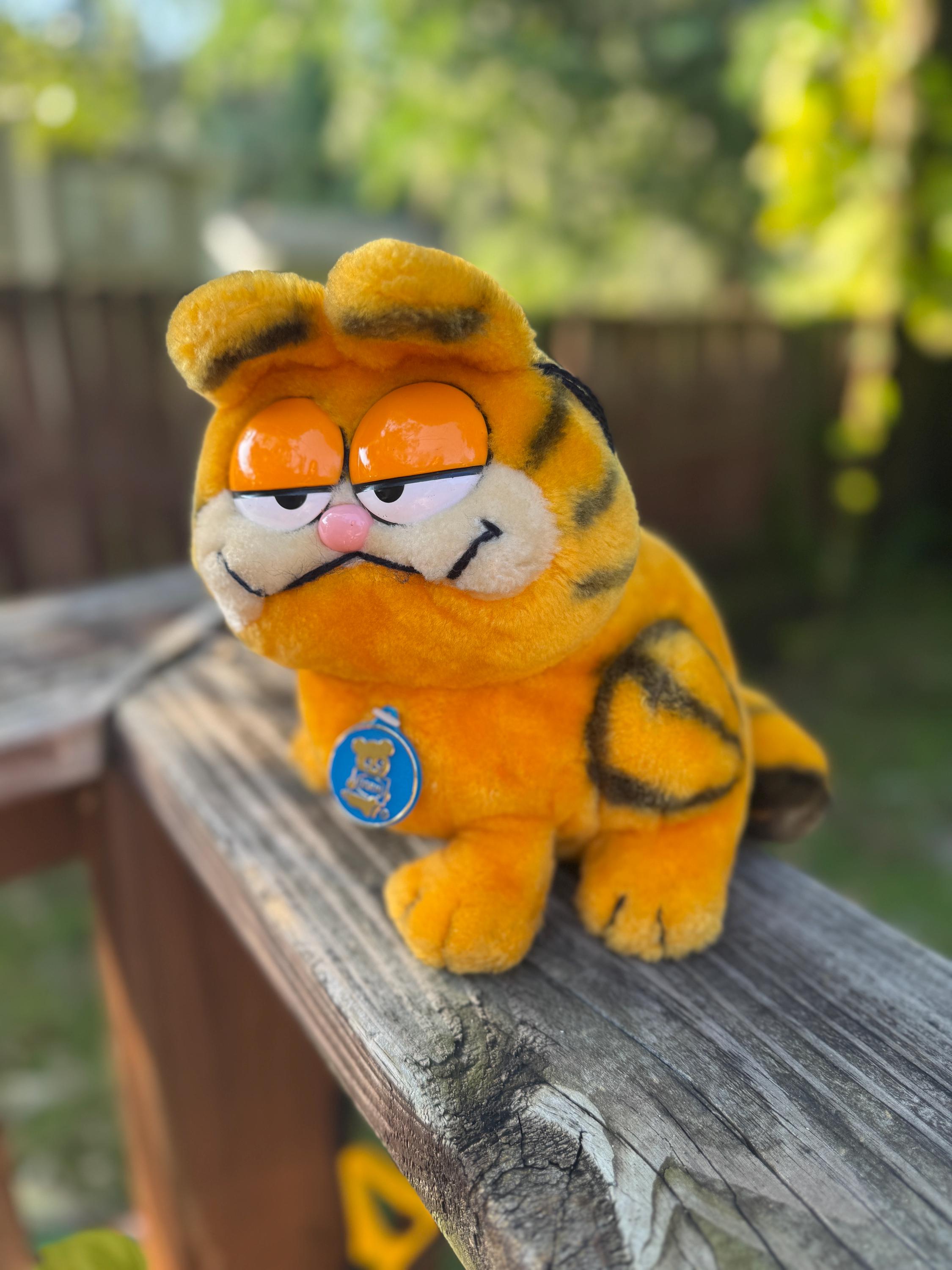 Vintage 1981 Dakin Garfield Plush Toy - Etsy