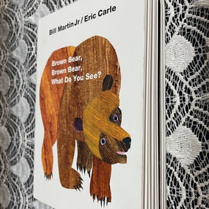 Brown Bear Board Book W Story Props| Felt-flannel Felt Board| Language ...