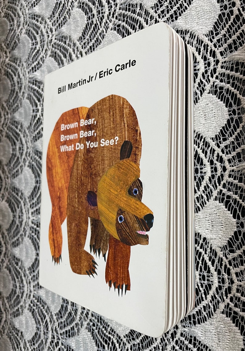 Brown Bear Board Book W Story Props| Felt-flannel Felt Board| Language ...