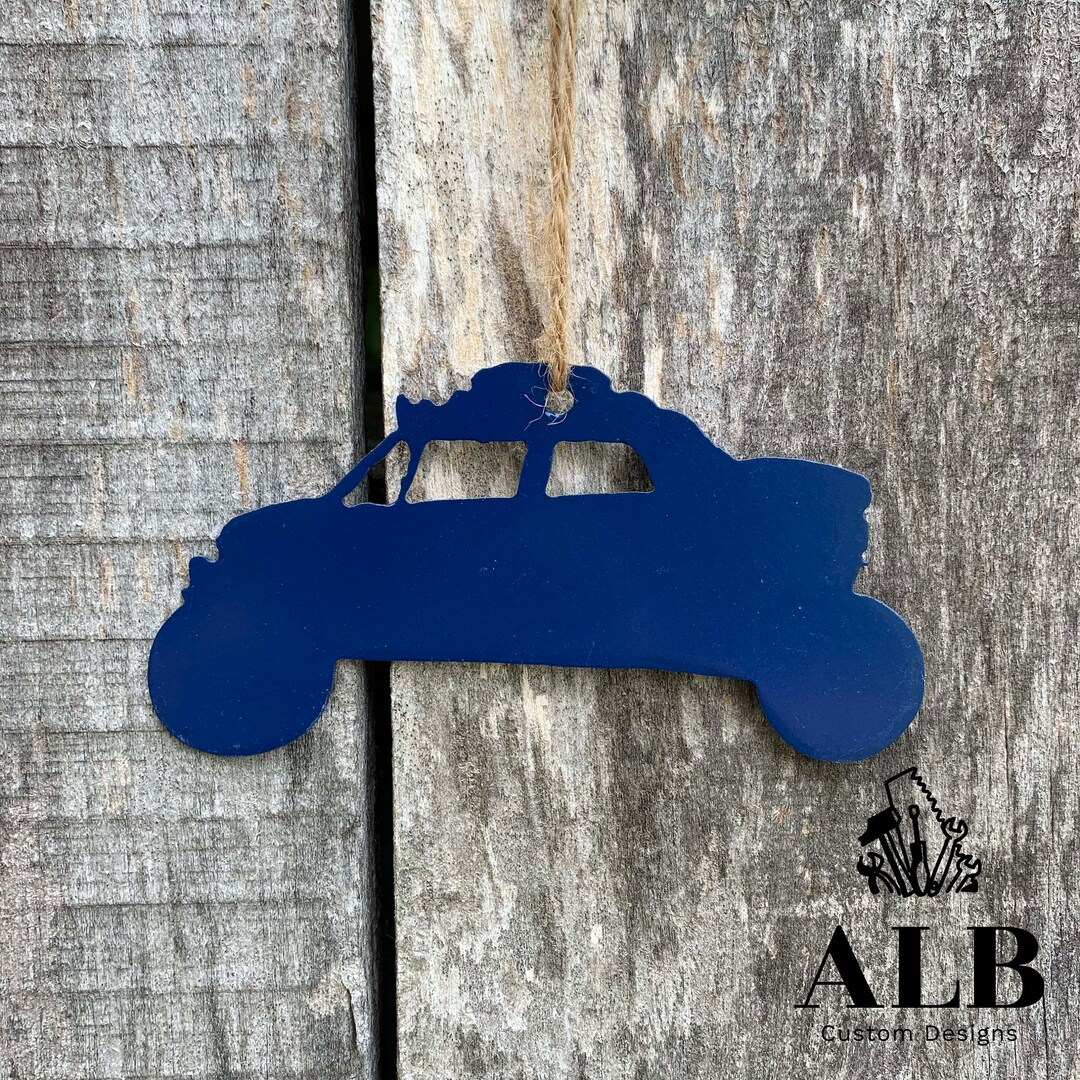 Custom Metal UTV Christmas Ornament: Powder Coated SXS Decor - Etsy