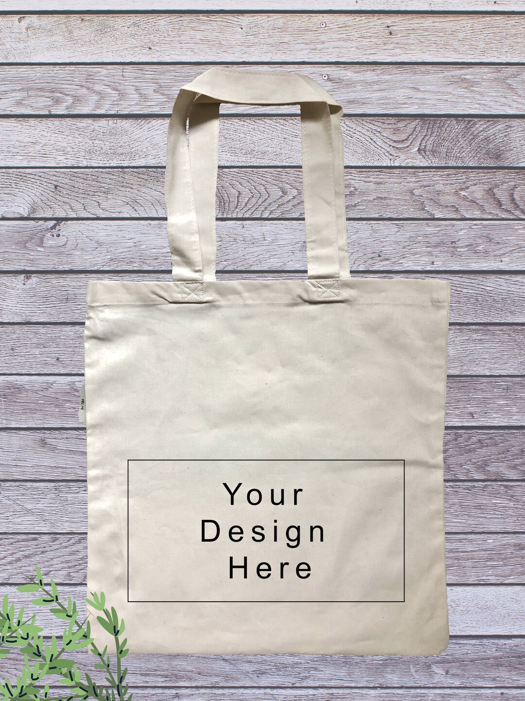 CUSTOM Handmade Organic Cotton Tote Bags - Etsy
