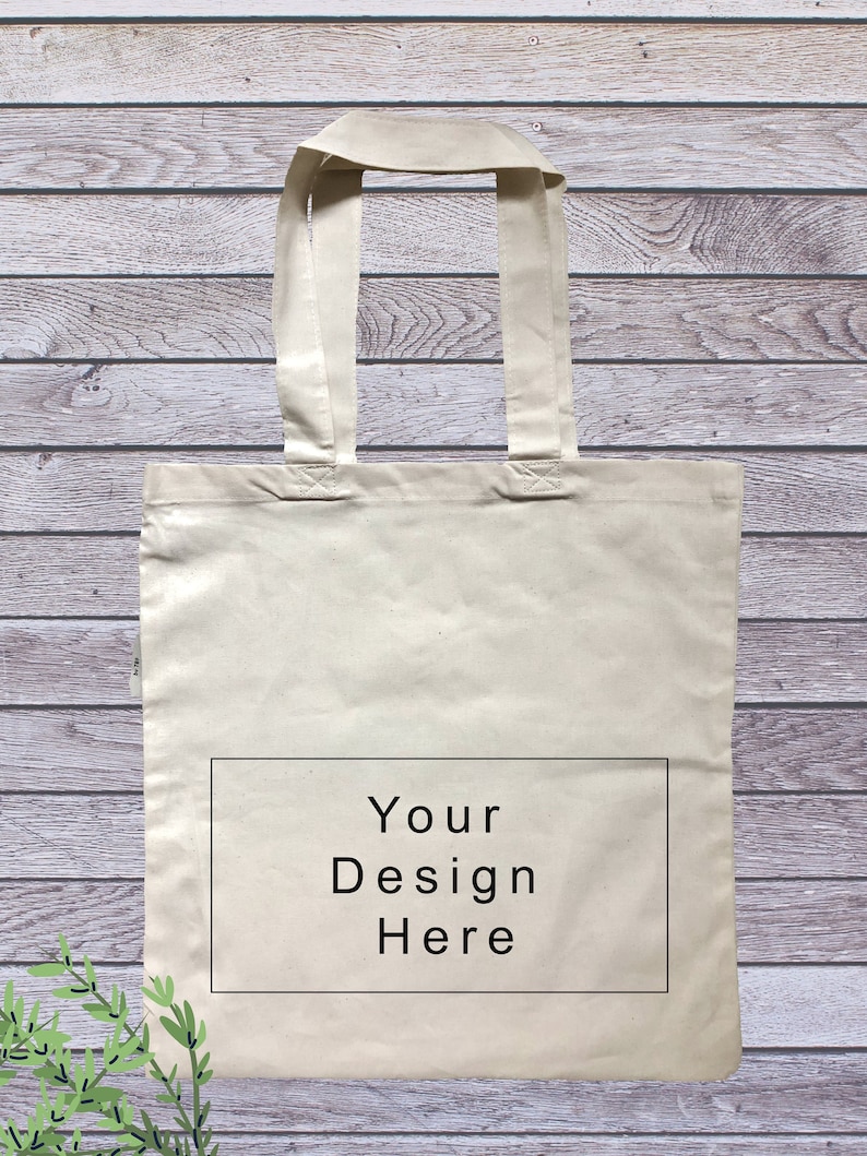 CUSTOM Handmade Organic Cotton Tote Bags - Etsy
