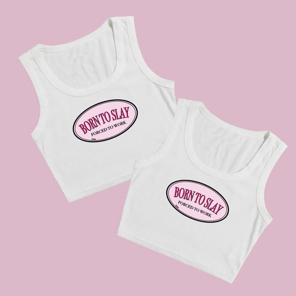 Born to Slay Forced to Work - Etsy