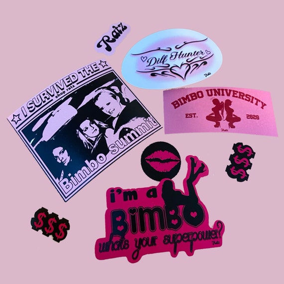 Bimbo Sticker Pack - Etsy