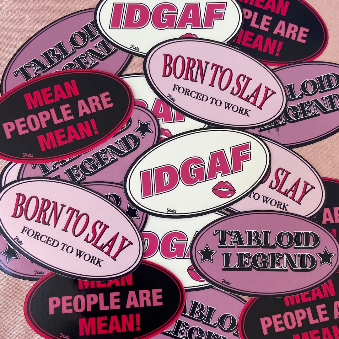 Oval Sticker Pack - Etsy