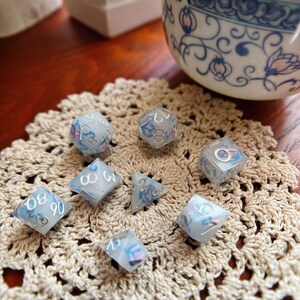 Custom Mini Teacup DND Dice Set - Etsy