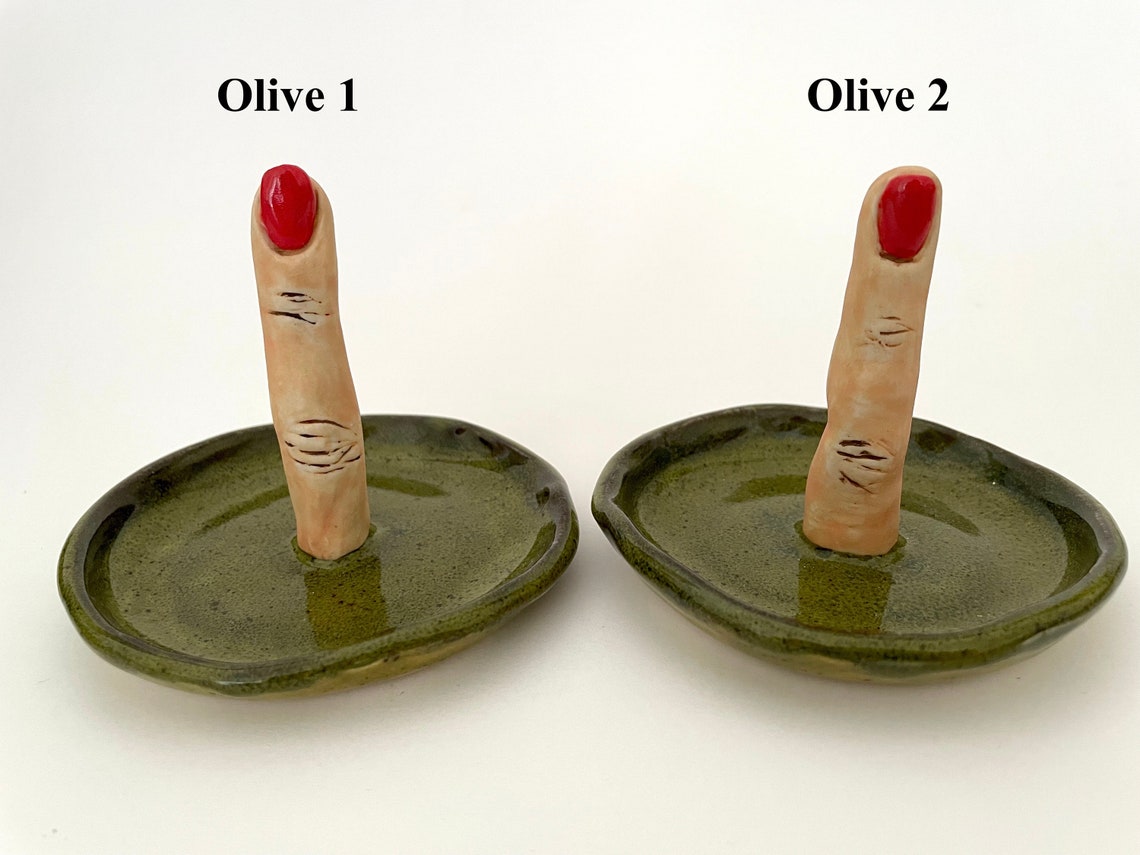 Ring Finger Dish - Etsy