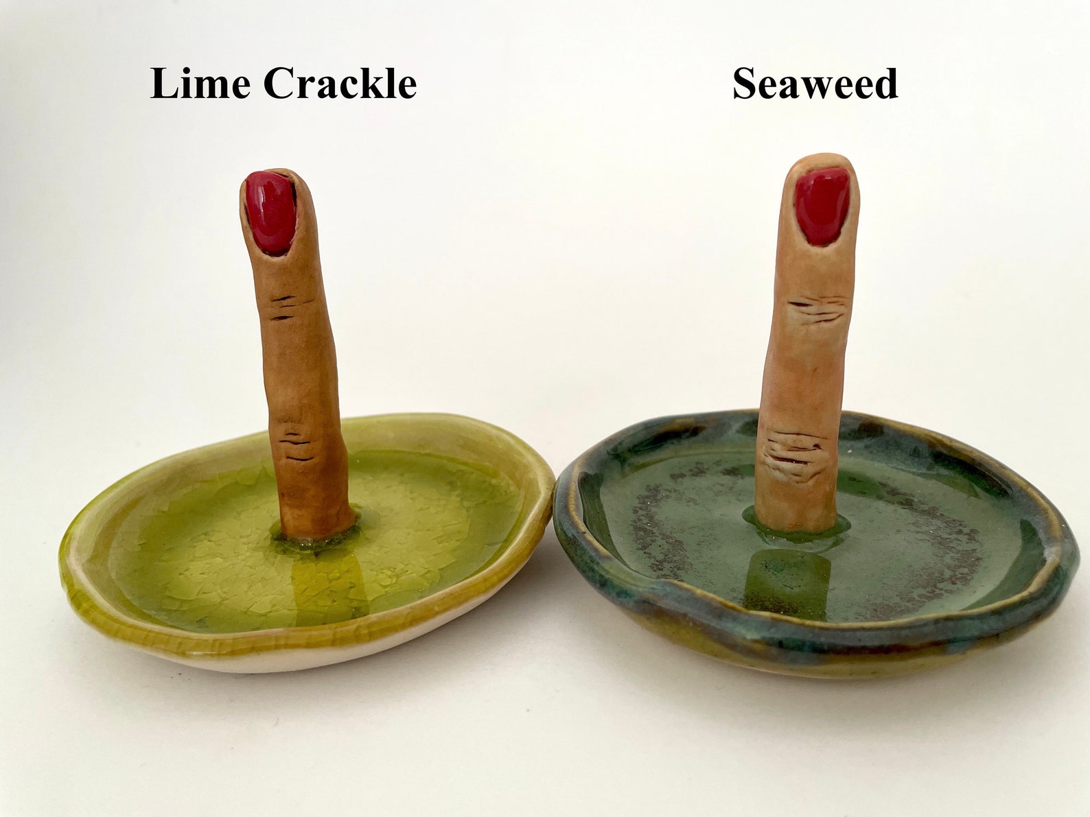 Ring Finger Dish - Etsy