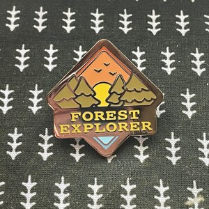Forest Explorer Enamel Pin Series - Etsy