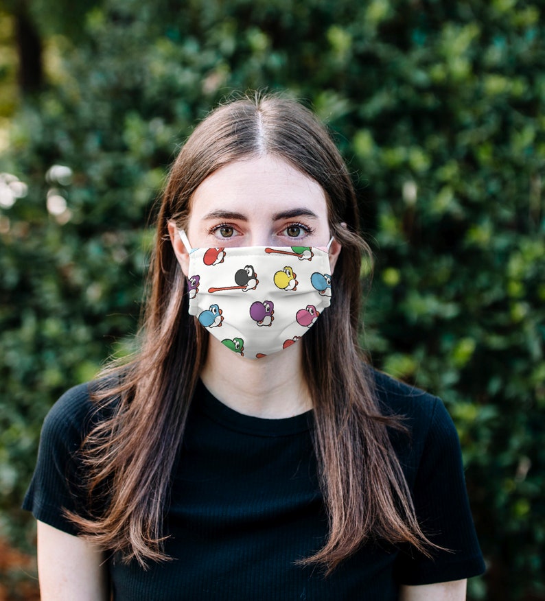 Yoshi Face Mask | Etsy
