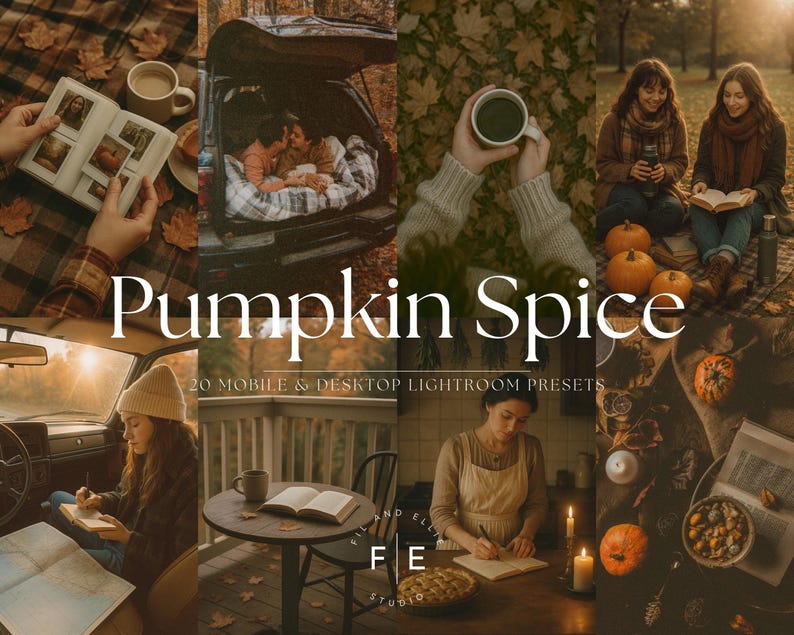 800+ FALL PRESET BUNDLE, Moody Autumn Lightroom Presets, Mobile ...