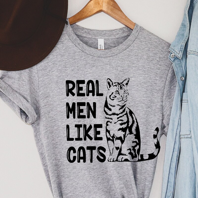 Mens Cat Shirt - Etsy