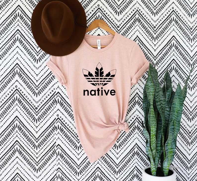 Native T-shirt Native Feather Logo Shirt Native Tee Feather - Etsy