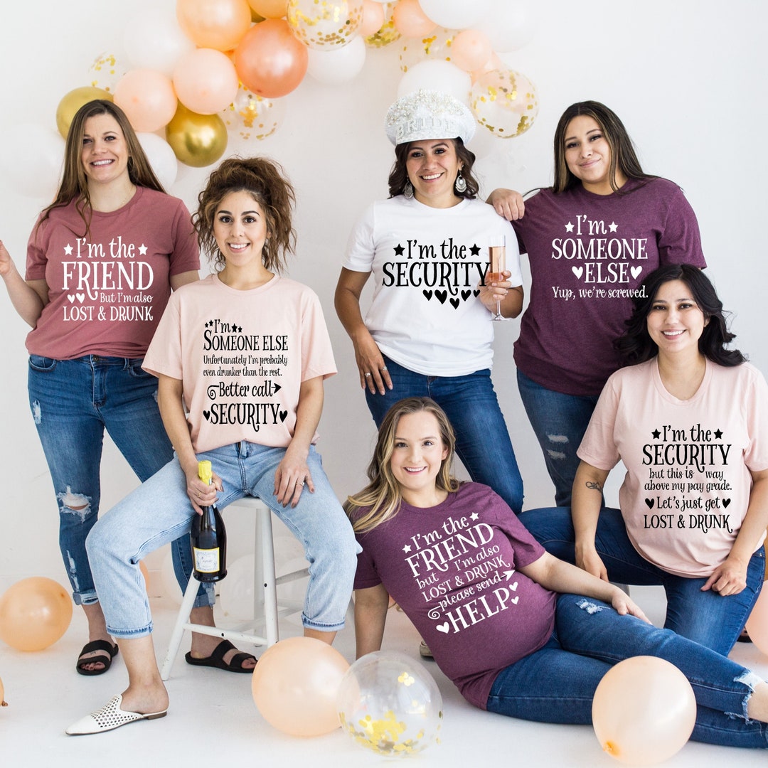 Funny Friend Group Shirts, If Lost or Drunk Please Return to Friend ...