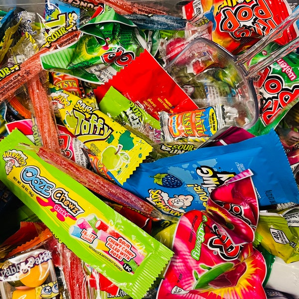 Sour Candy Box - Etsy