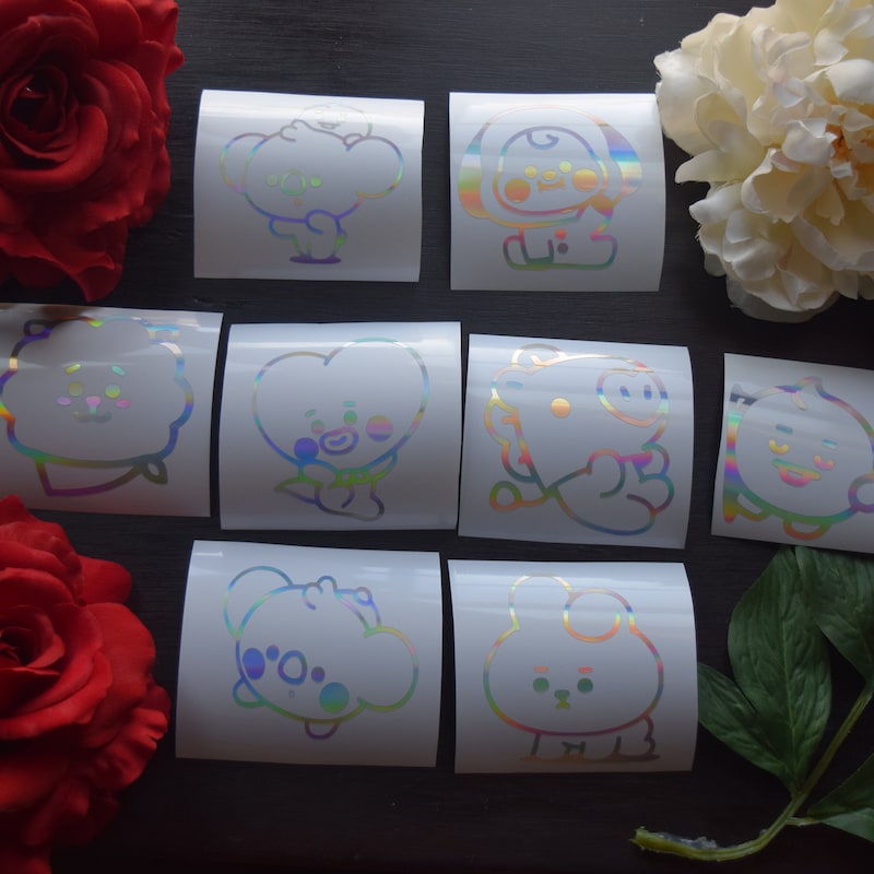 Bt21 Stickers - Etsy