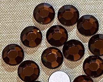 Swarovski Smoked Topaz - Etsy