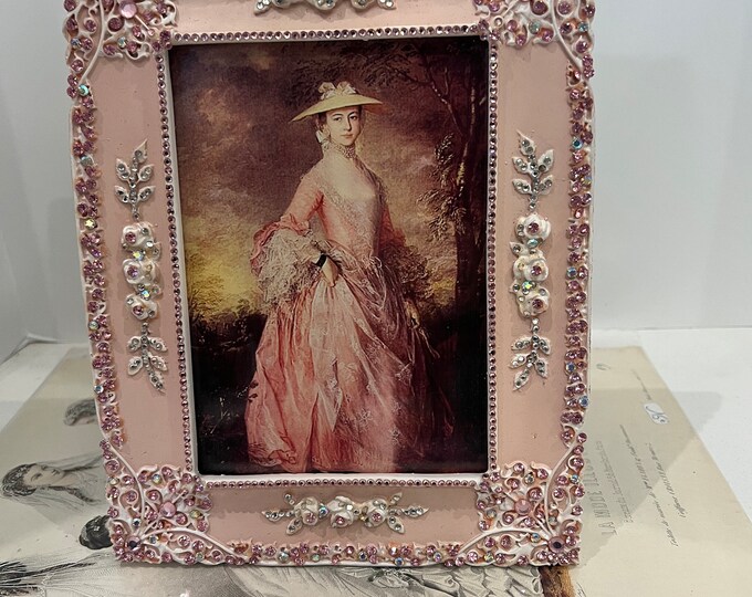 Victorian Style Picture Frame With Rose Tone - Etsy