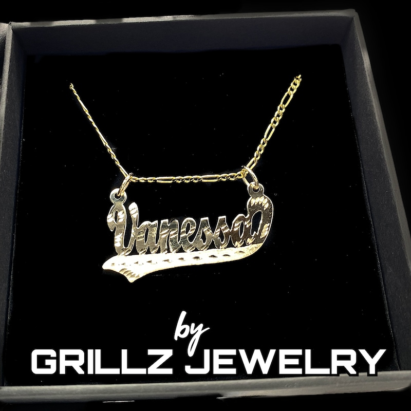 Gold Name Plate - Etsy