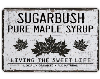 Vermont Maple Syrup Sign - Etsy