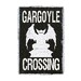 Gargoyle Crossing Sign, Rustic Custom Contemporary Modern Farmhouse ...
