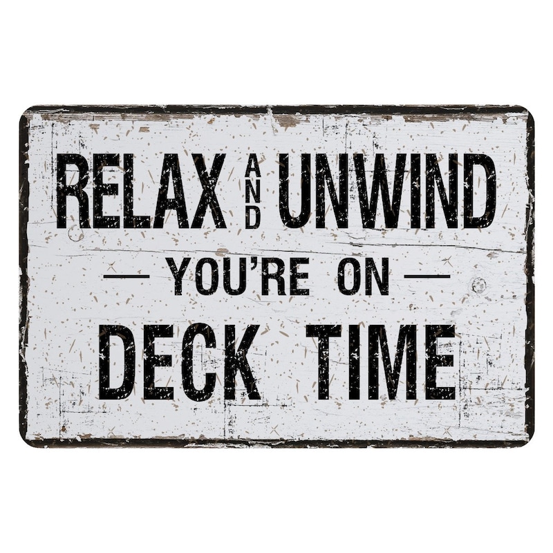 Deck Sign - Etsy