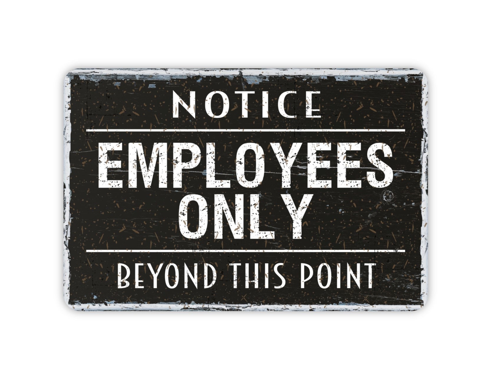 Staff Only Beyond This Point