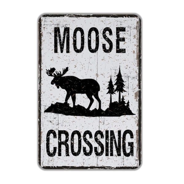Moose Sign - Etsy