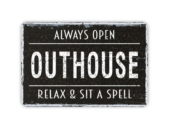Outhouse Signs 366 Outhouse Sign Stock Photos Free & Royalty Free
