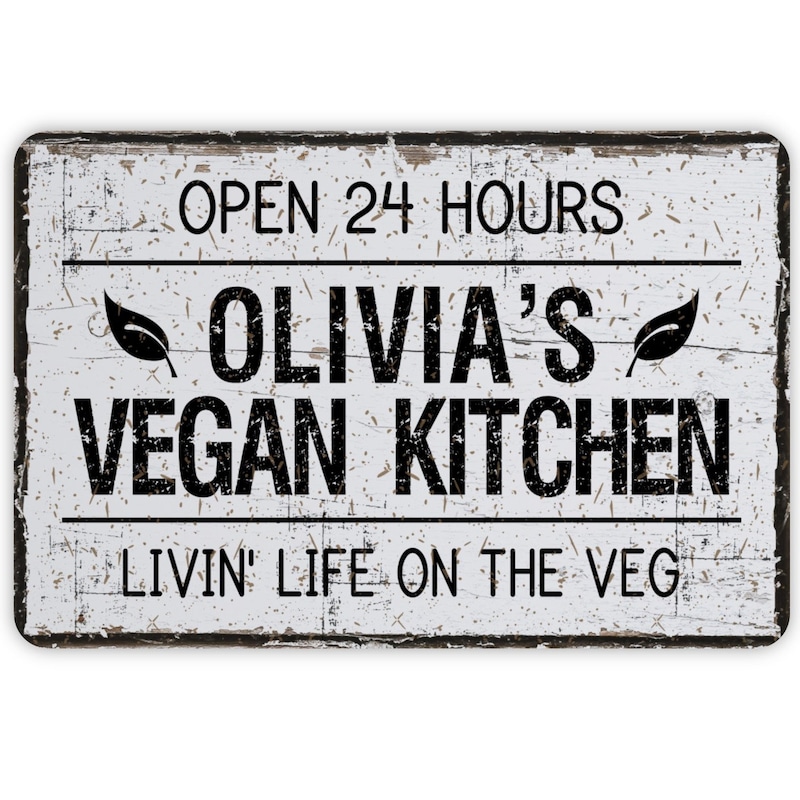 Vegetarian Sign - Etsy