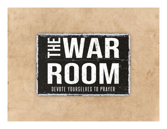 War Room Metal Sign Custom Modern Rustic Farmhouse Style | Etsy