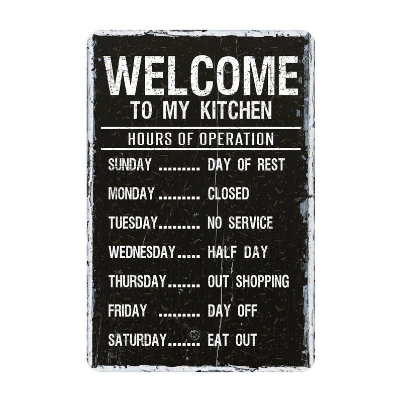 Cooking Sign - Etsy