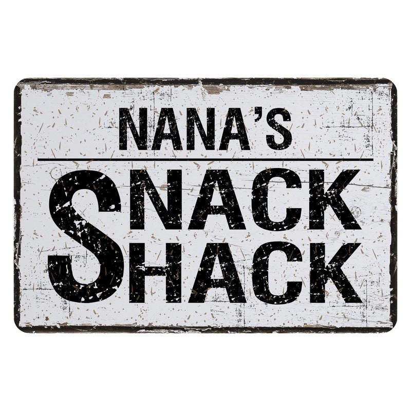 Snack Bar Sign - Etsy