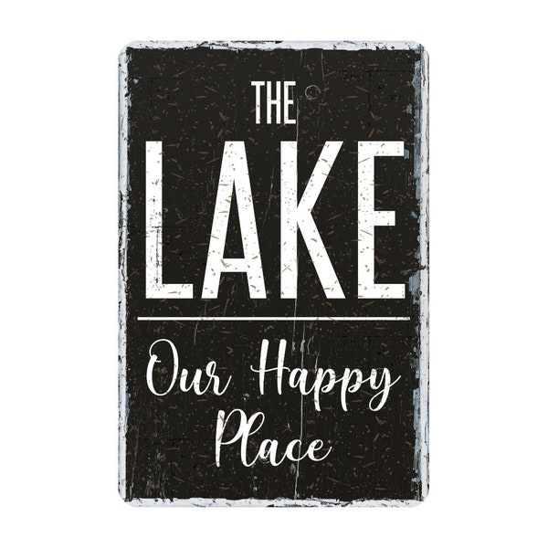 Our Happy Place Sign - Etsy