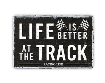 Farmhouse Racing Sign Lefe is Better at the Races - Etsy