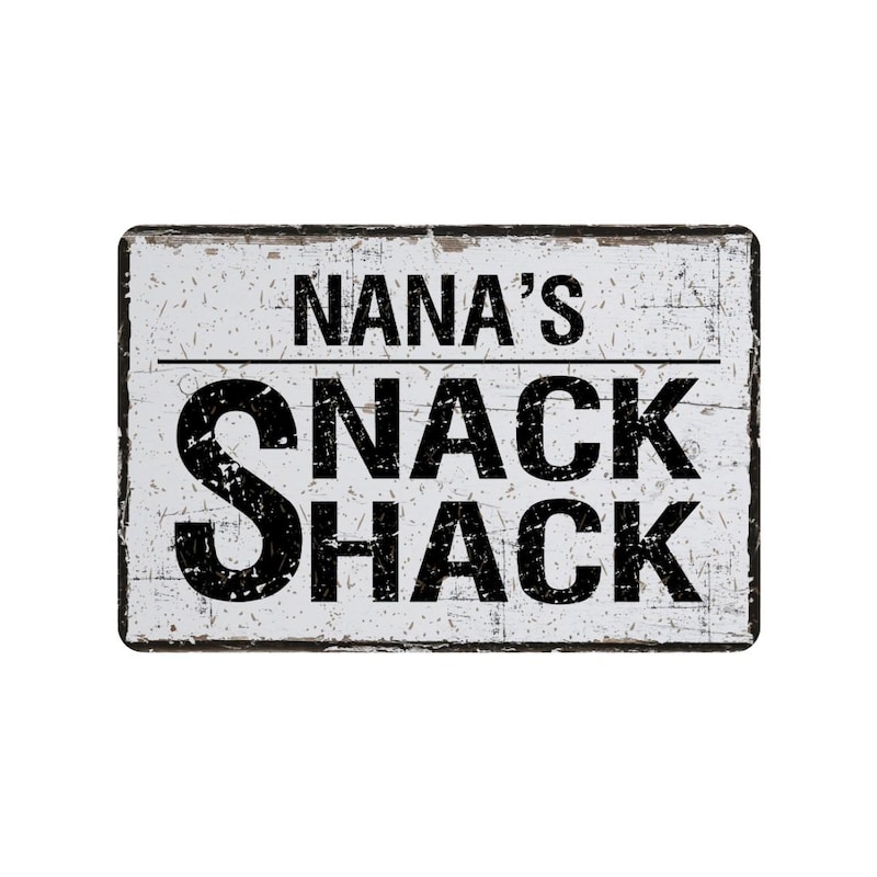 Snack Bar Sign - Etsy