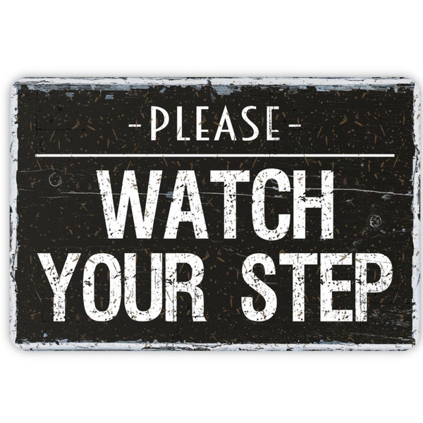 Watch Your Step - Etsy