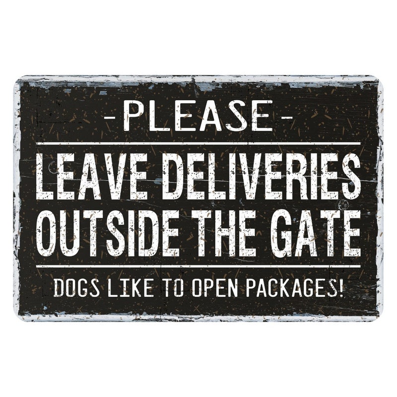 Do Not Leave Sign - Etsy