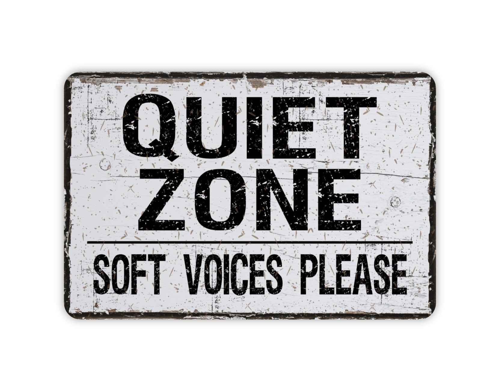Quiet Zone Sign Printable