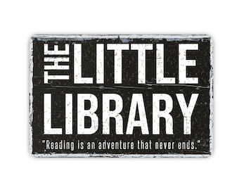 Little Library Printable Welcome to Our Little Library School Library ...