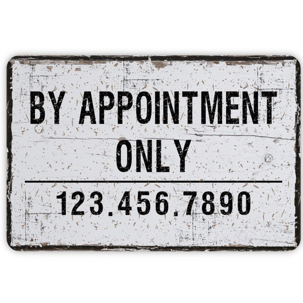 No Walk in Appointment Only Sign - Etsy
