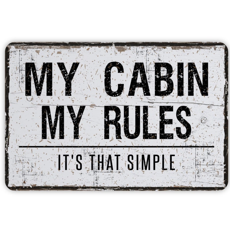 Funny Cabin Signs - Etsy