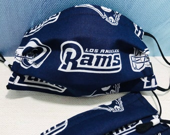Rams Face Mask - Etsy